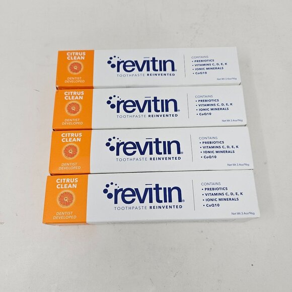 Revitin | Bath & Body | Revitin Prebiotics Toothpaste Nib Fluoride ...